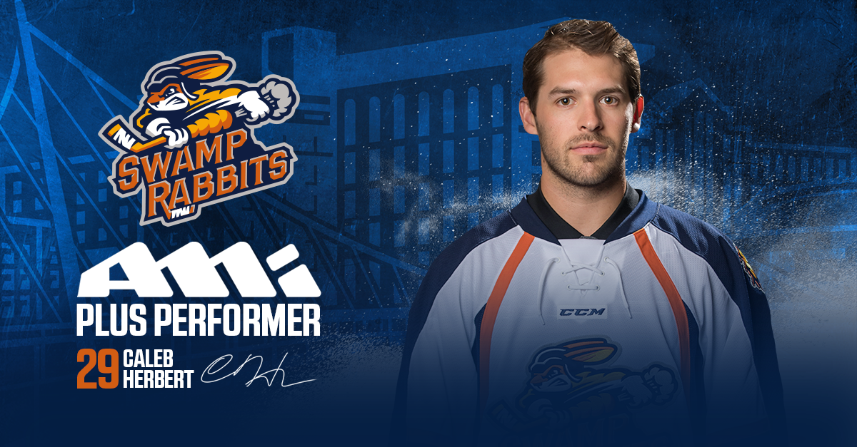 TOSTI: CALEB HERBERT WINS AMI GRAPHICS / ECHL PLUS PERFORMER OF THE ...
